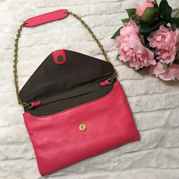 J. Crew | Bags | J Crew Leather Envelope Shoulder Bag | Poshmark